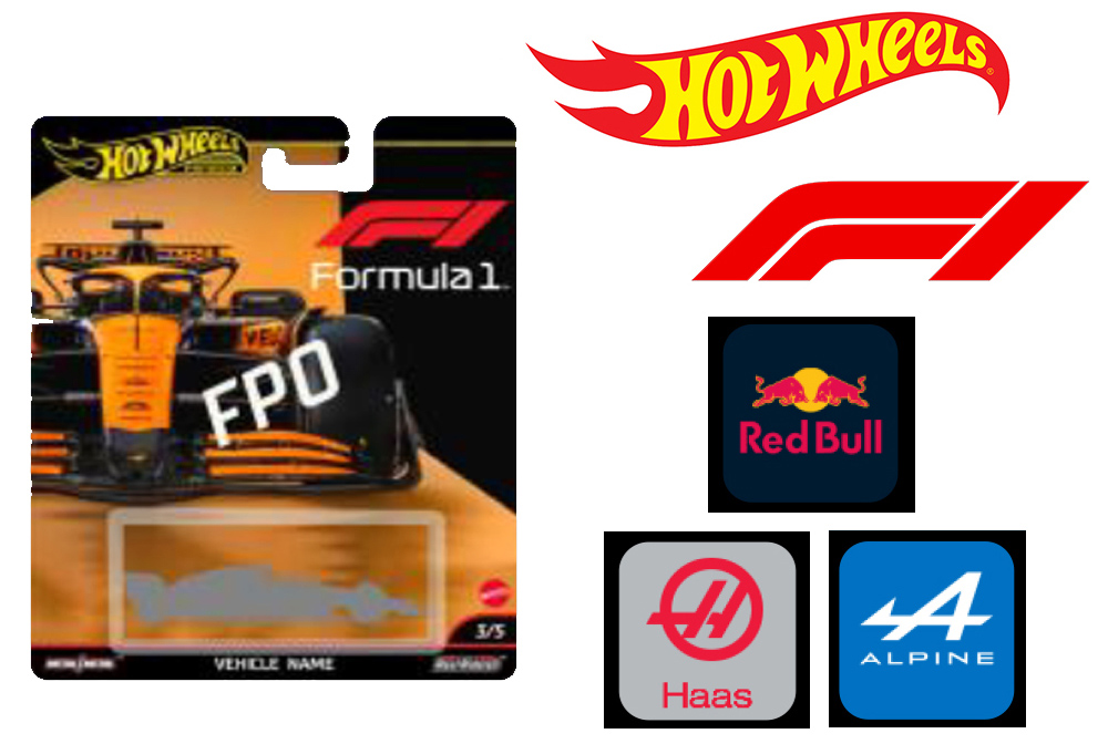 HOT WHEELS 2025 1/64 FORMULA 1 DASH F / SEALED CASE OF 8 / FREE USA ...
